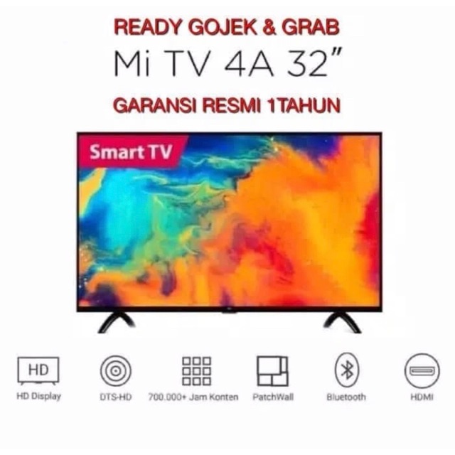 XIAOMI LED TV 32 Inch Mi TV 4 L32M5 Android Smart TV Garansi Resmi ...
