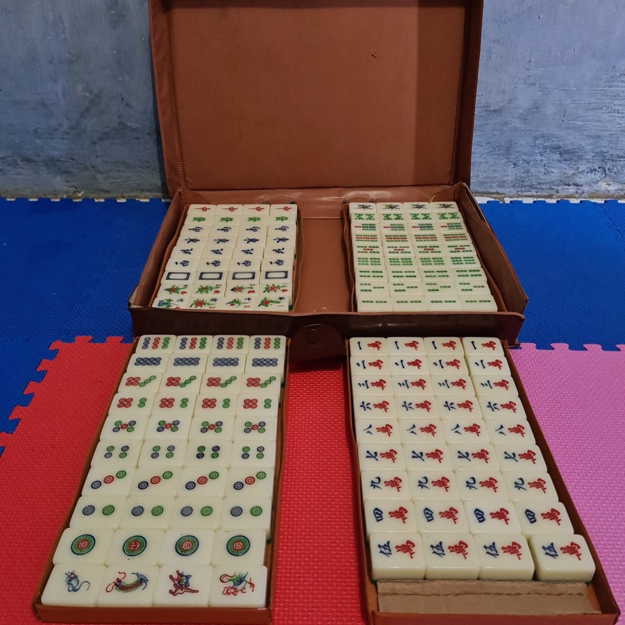 Jual Board Game - Mahyong Mahjong Catur Cina (M12) Indonesia|Shopee ...