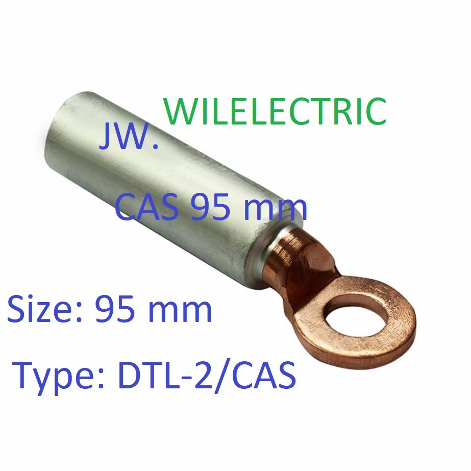 Jual kabel skun AlCu 95 mm bimetal DTL-2 95mm cable lug Al/Cu aluminium tembaga | Shopee Indonesia