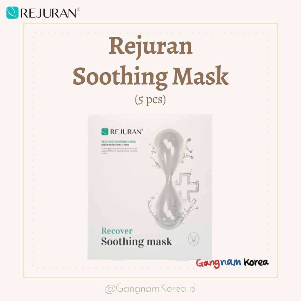 Jual Rejuran Soothing Mask (5pcs), Masker DNA Salmon c-PDRN | Shopee ...
