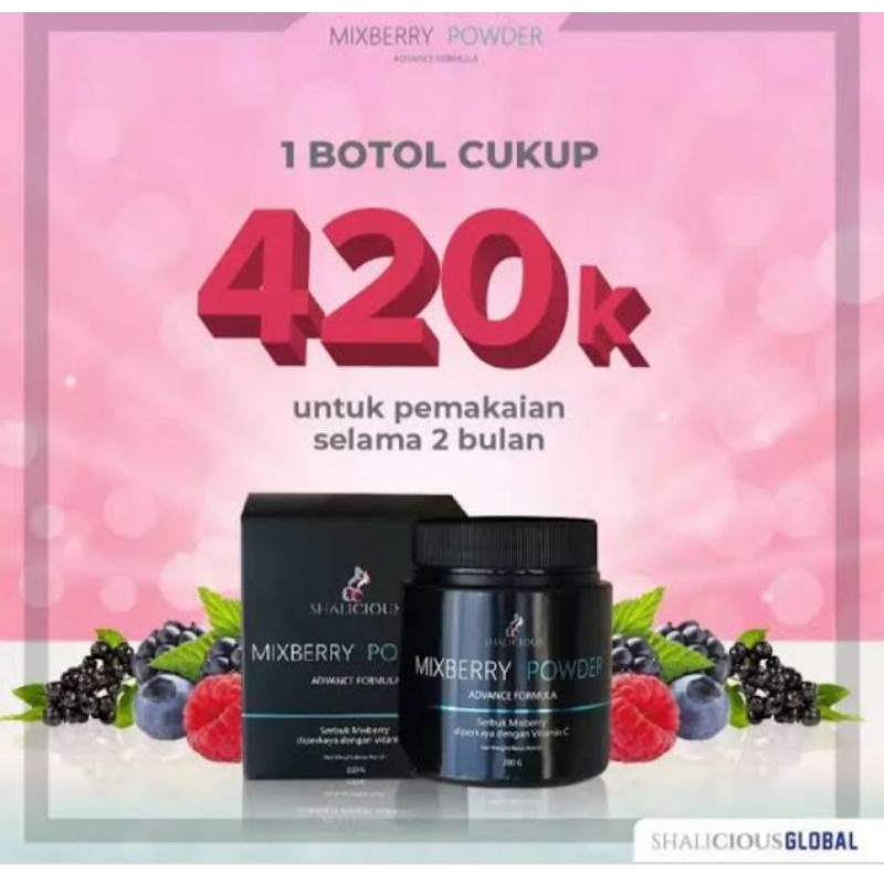 Jual MIXBERRY POWDER ORIGINAL/MINUMAN COLLAGEN/MINUMAN PENCERAH KULIT ...