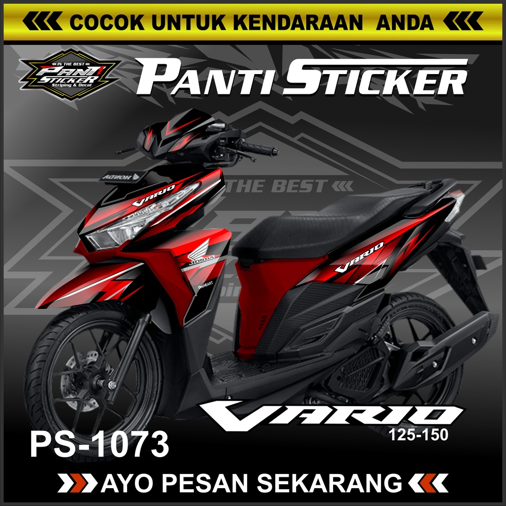 Jual Decal Honda Vario 125-150 Led Full Body Decal Sticker Vario 150 ...