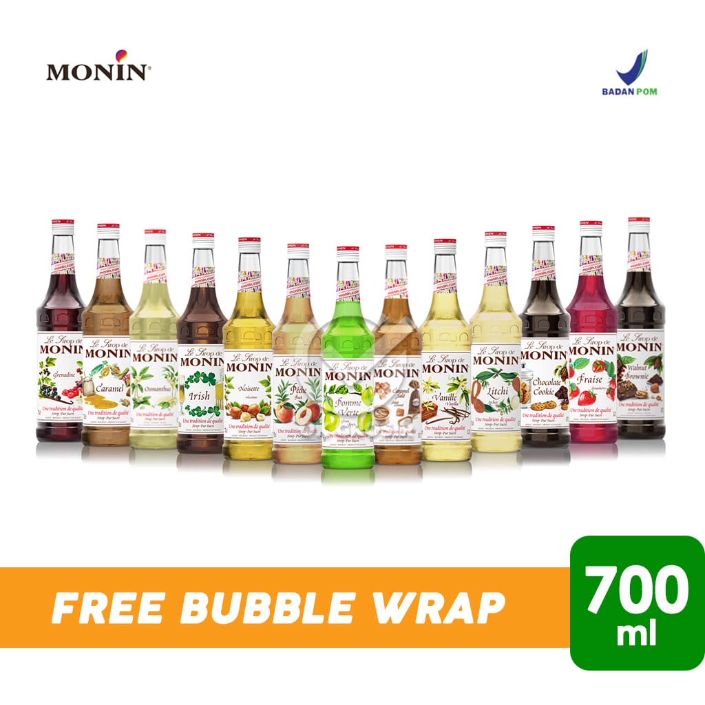 Monin Syrup / Sirup Monin All Varian (Botol 700 ml) | Shopee Indonesia