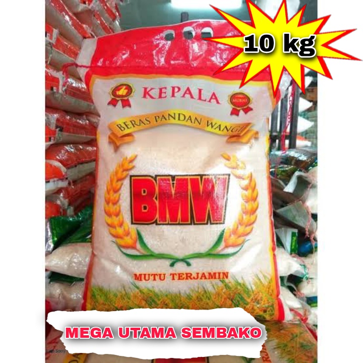Jual beras 10 kg pandan wangi BMW / super SLYP rojolele / pandan wangi ...