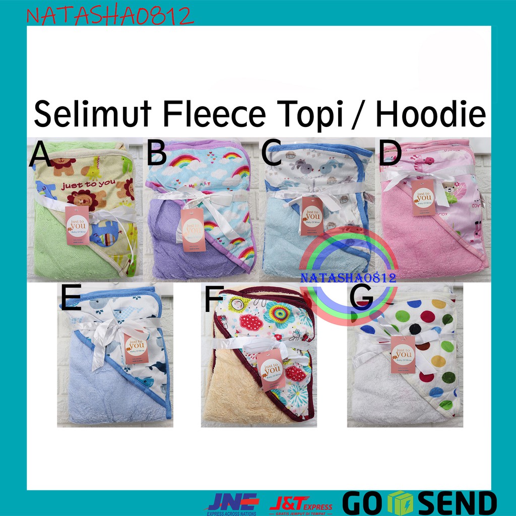 Jual Selimut Carter Double Fleece Topi Bayi | Shopee Indonesia