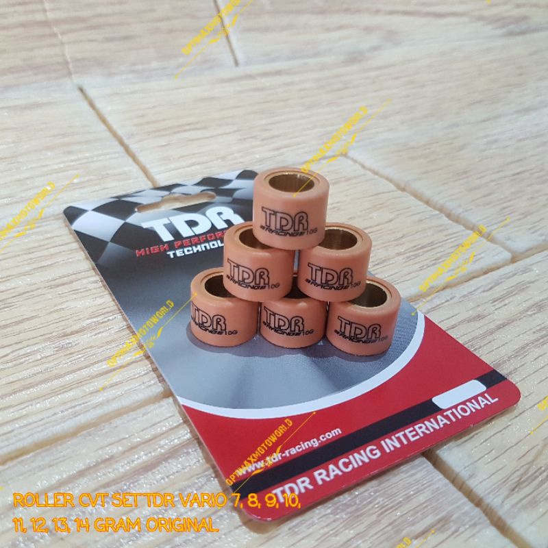 Jual ROLLER CVT SET TDR VARIO LAMA 7, 8, 9, 10, 11, 12, 13, 14 GRAM ...