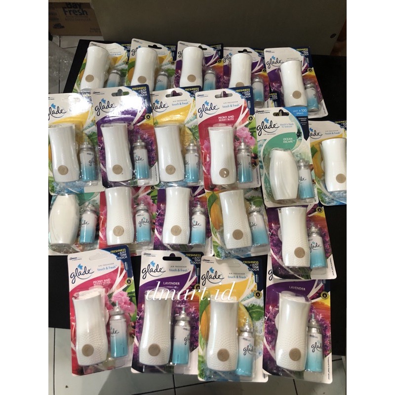 Jual Glade Touch N Fresh Full Set ( Mini Size , manual bkn yg otomatis ...