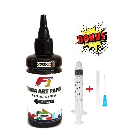 Jual Tinta EPSON Art Paper L100/L200/L300/L500/L800/L1800 BLACK ...