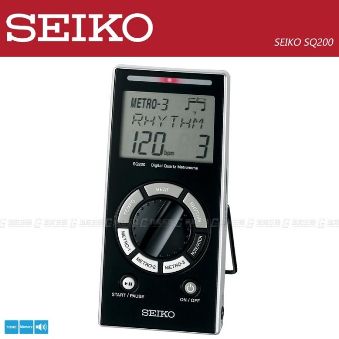 Jual Seiko Sq200 Multifunction Digital Metronome | Shopee Indonesia