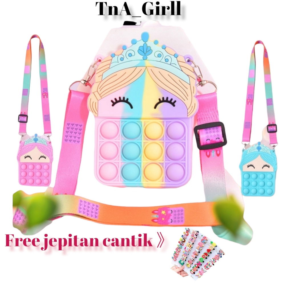 Jual Fashion Tas anak pop it princess / tas jelly anak / tas jelly pop ... Jual Fashion Tas anak pop it princess / tas jelly anak / tas jelly pop ...