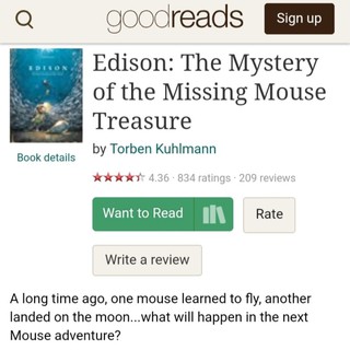 Jual Edison The Mystery of the Missing Mouse Treasure - Torben Kuhlman ...