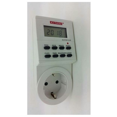 Jual Stop Kontak Timer Listrik Digital Kitani | Shopee Indonesia