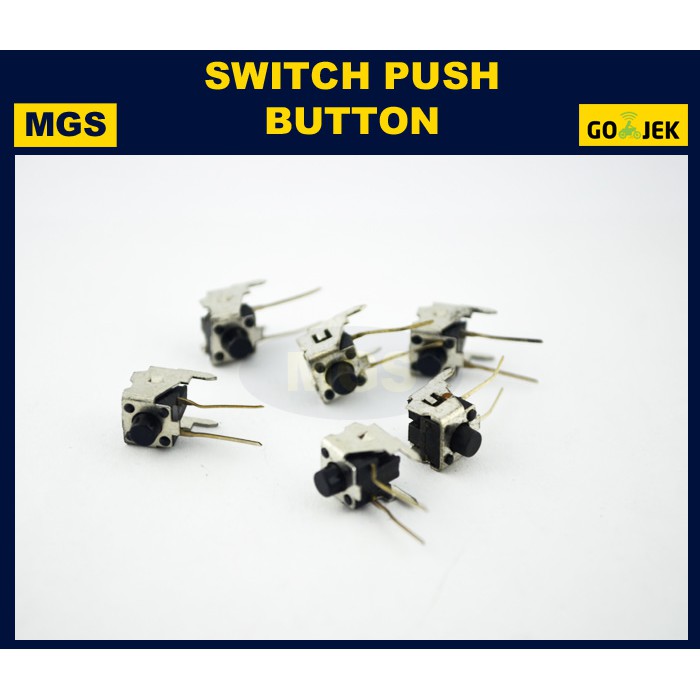 Jual 50Pcs TACTILE SWITCH PUSH BUTTON 6X6X5 MM 6X6X5MM SIDE MOUNT ...