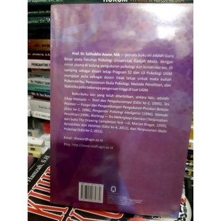 Jual Buku DASAR-DASAR PSIKOMETRI (Saifuddin Azwar) | Shopee Indonesia