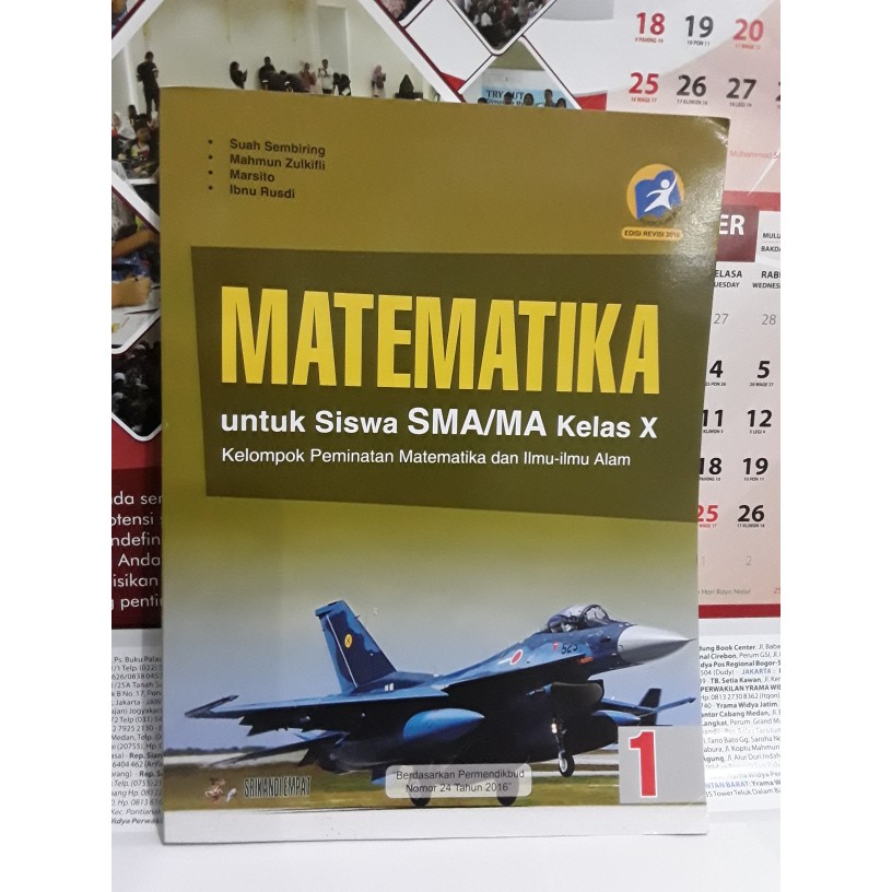 Jual BUKU SMA - MATEMATIKA SMA/MA Kelas X PEMINATAN K13 REVISI ... Jual BUKU SMA - MATEMATIKA SMA/MA Kelas X PEMINATAN K13 REVISI ...