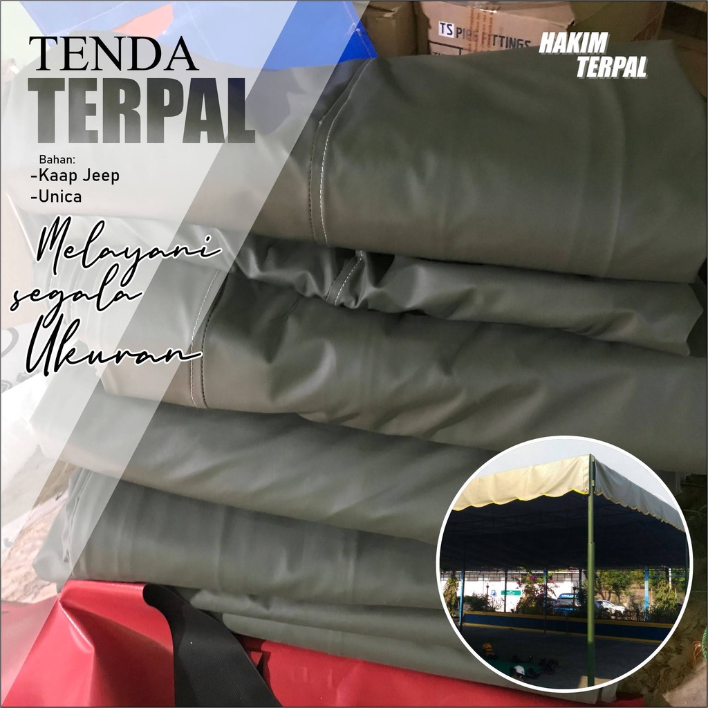 Jual TERPAL TENDA HAJATAN 6x4 METER | Shopee Indonesia