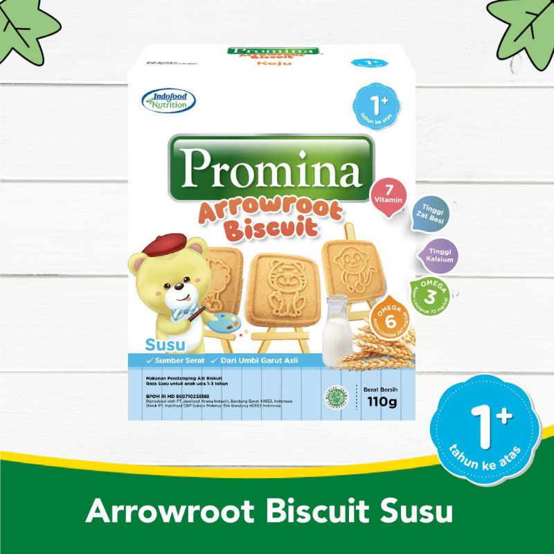 Jual promina arrowroot biskuit anak biscuit susu | Shopee Indonesia
