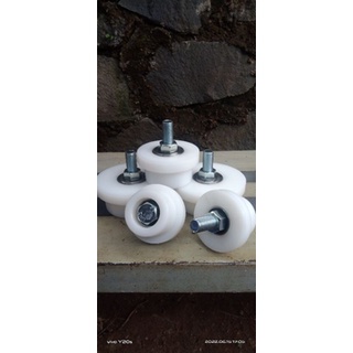 Jual RODA LIFT BARANG UNTUK REL UNP 50MM/ 5CM LENGKAP | Shopee Indonesia