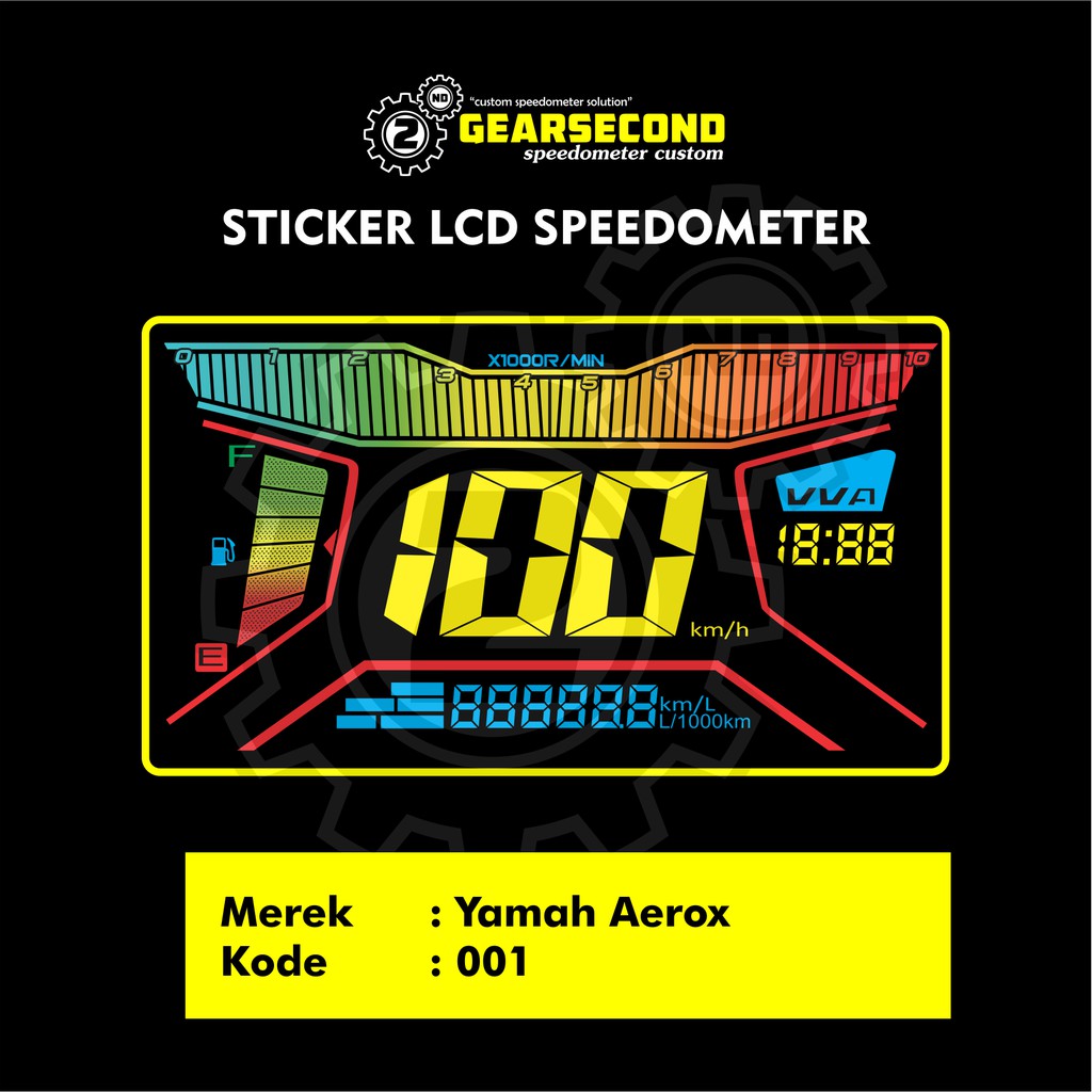 Toko Online GEARSECOND SPEEDOMETER | Shopee Indonesia