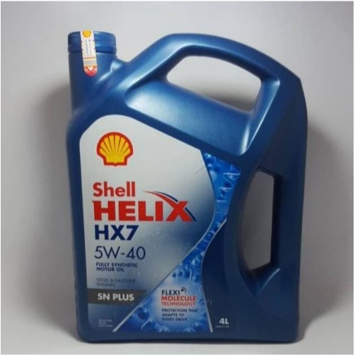 Jual Shell Helix Mobil HX7 Full Synthetic 5W 40 4 Liter Galon jamin ...