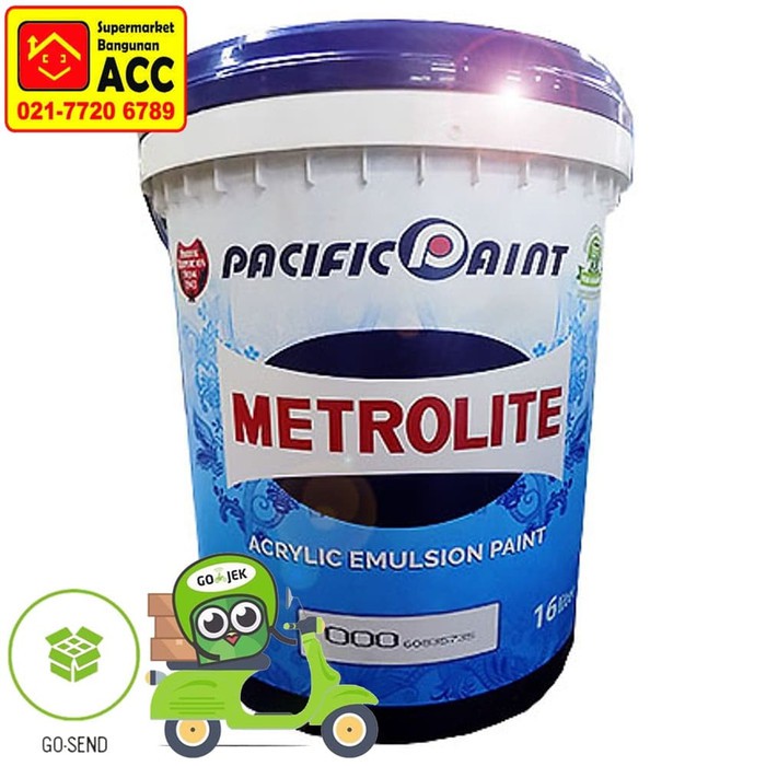 Jual Metrolite Putih 20Kg Cat Tembok & Plafon | Shopee Indonesia