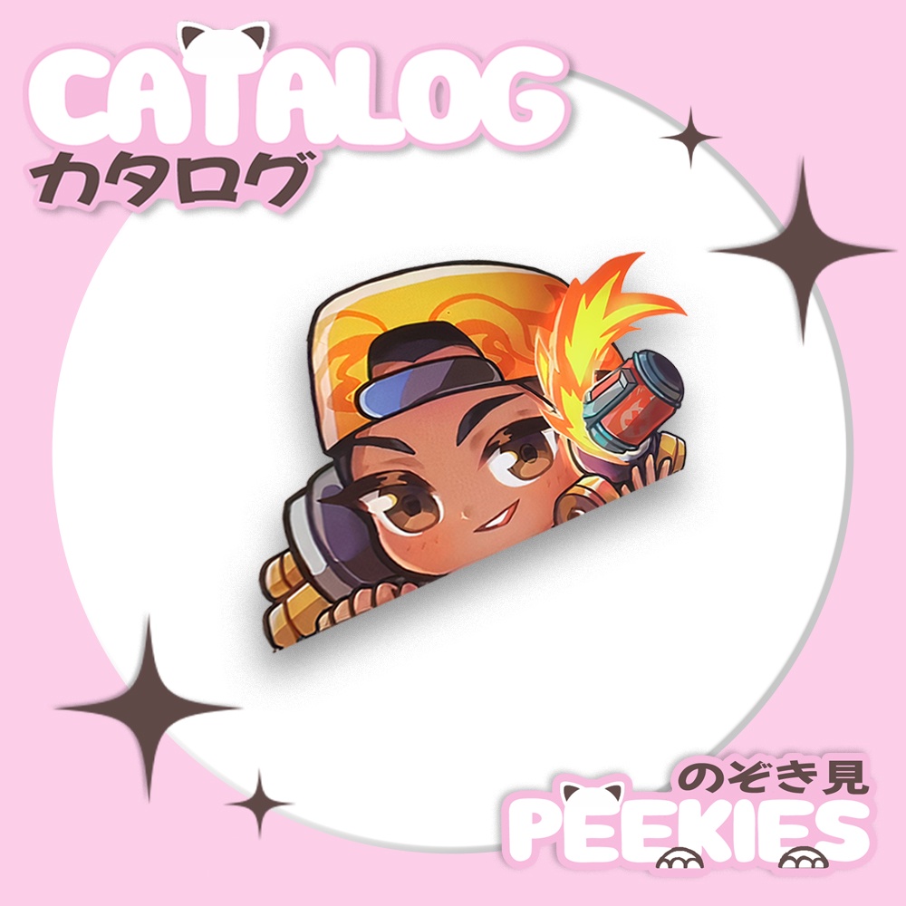 Jual Sticker Peeker - Valorant - Raze | Shopee Indonesia