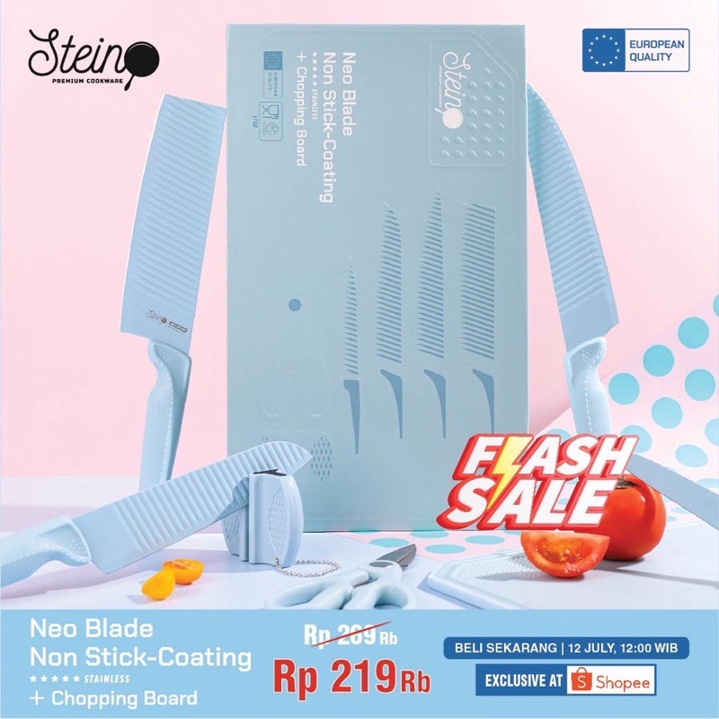 Jual Pisau Neo Stein Cookware / Neo Knife Stein Cookware | Shopee Indonesia