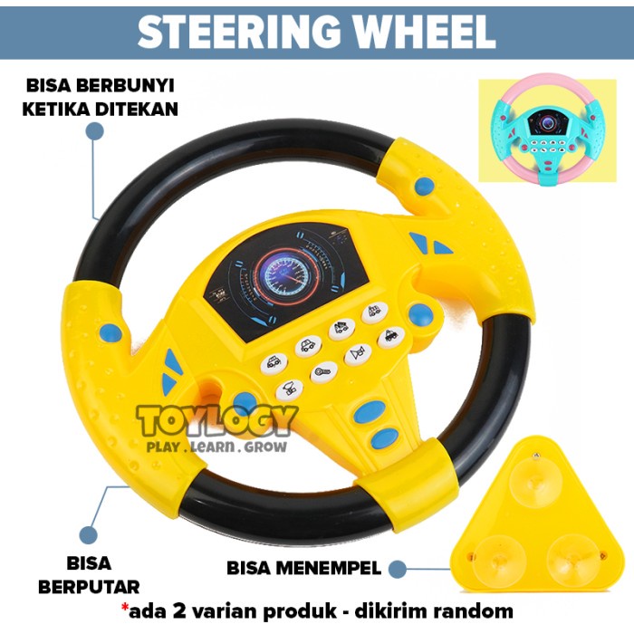 Jual Mainan Edukasi Anak Setir Setiran Mobil Steering Racing Wheel ...