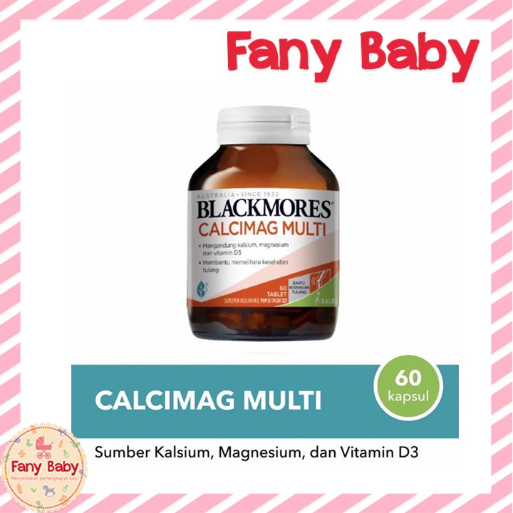 Jual BLACKMORES CALCIMAG MULTI ISI 60 TABLET | Shopee Indonesia