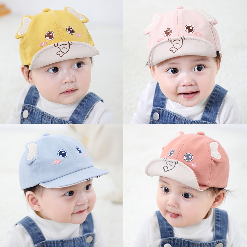 Jual TOPI BAYI / KUPLUK KUPLUK TELINGA GAJAH MOTIF HEWAN LUCU ANAK COWO ...