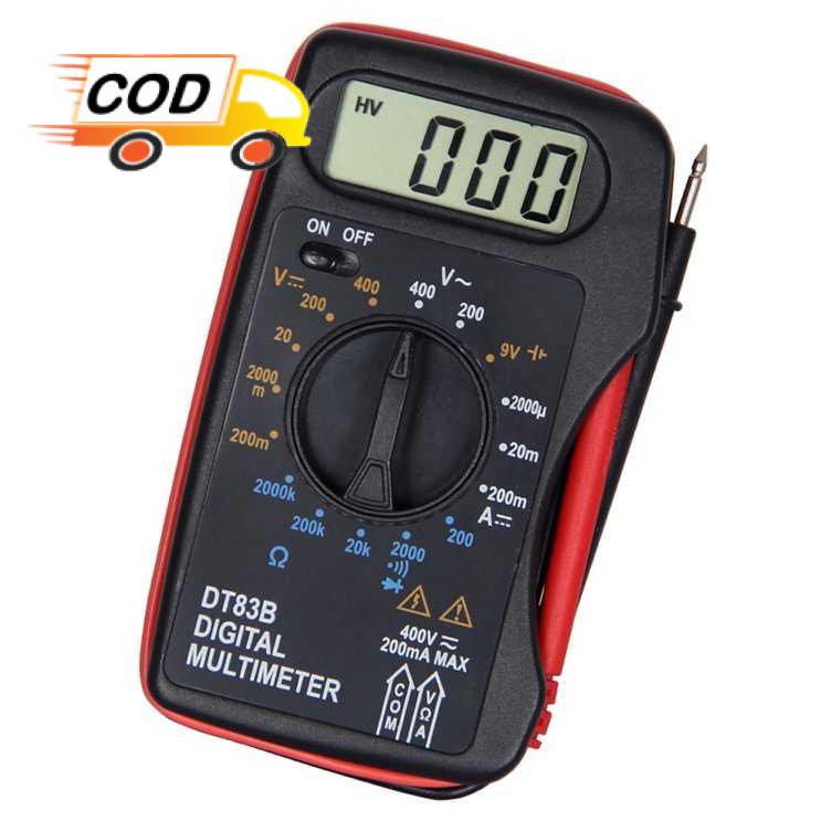 Jual Multimeter Digital LCD AC/DC Mini Pocket Size Voltage Tester ...