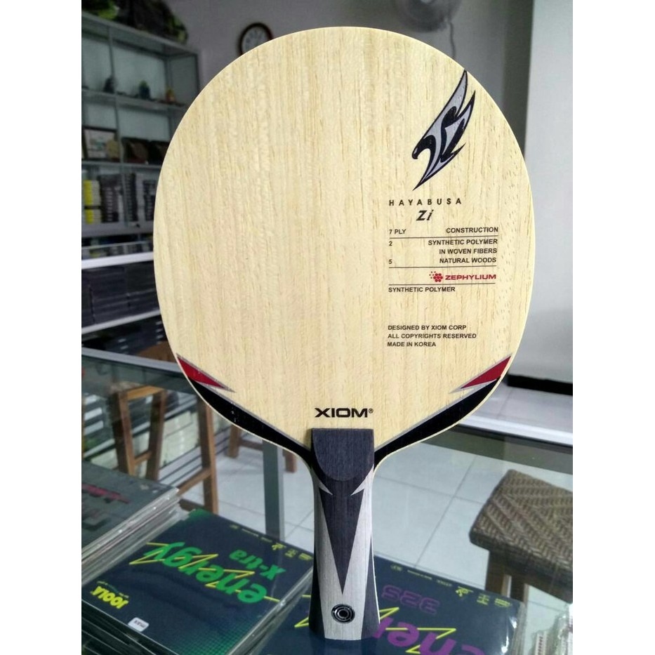 Jual Kayu Pingpong-Tenis Meja Xiom Hayabusa Zi Indonesia|Shopee Indonesia