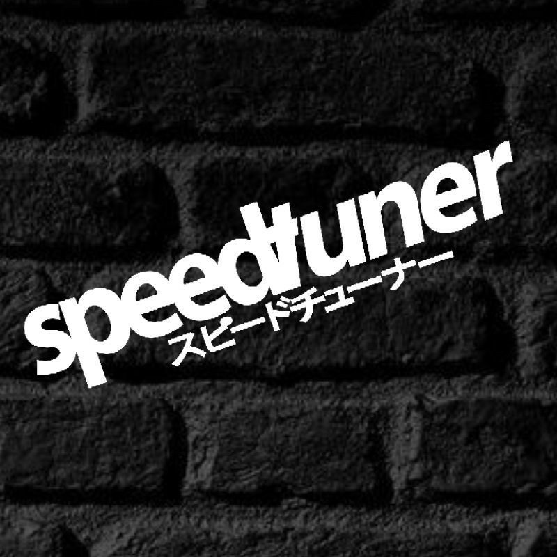 Jual stiker cutting keren paduka SPEEDTUNER untuk bodi mobil, kaca ...