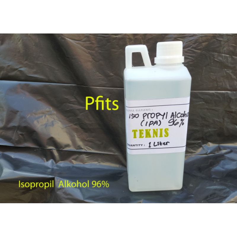Jual IPA Isopropil Alkohol TEkNIS 96 persen 1 liter Indonesia|Shopee ...