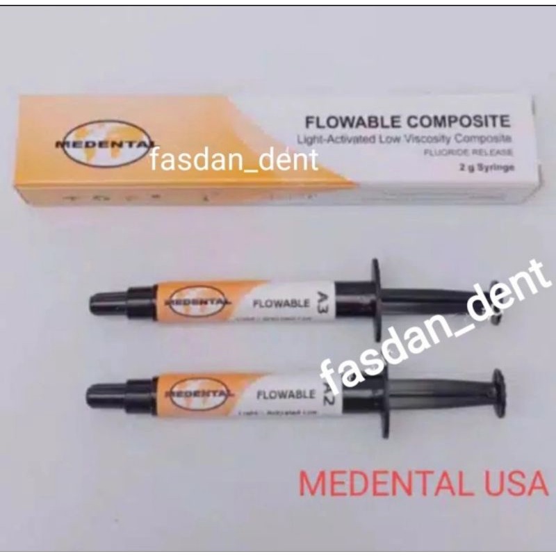 Jual FLOWABLE COMPOSITE/TAMBALAN GIGI/RESIN KOMPOSIT MEDENTAL USA ...