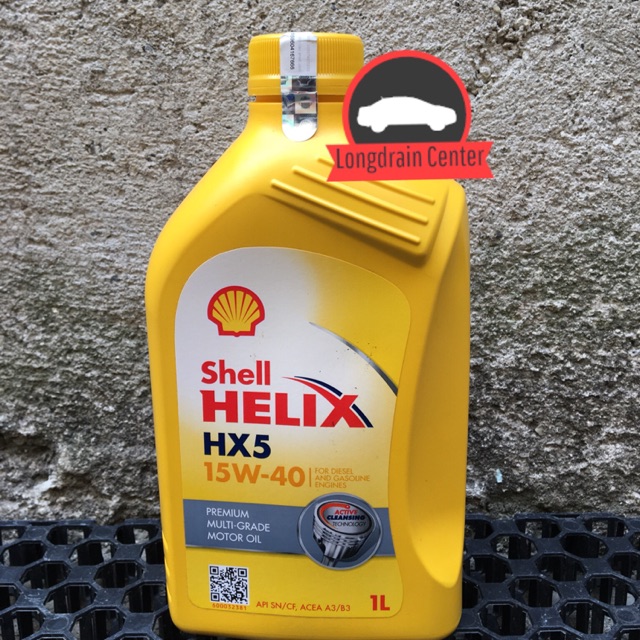 Jual Shell Helix HX5 15w40 SN/CF 1 Liter Indonesia|Shopee Indonesia