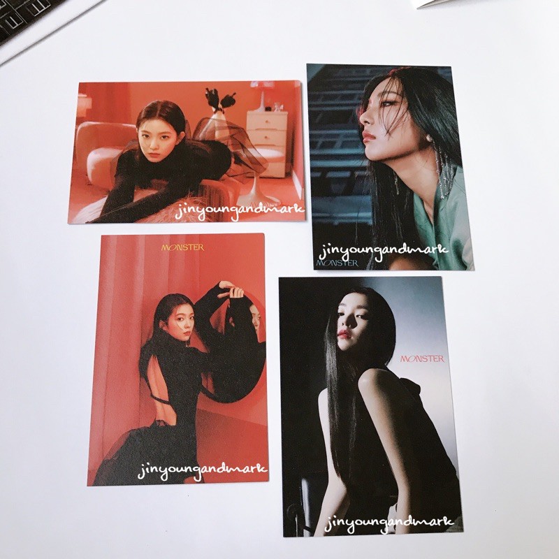 Jual Red Velvet - Irene Seulgi Postcard monster album top note + middle note ver. | Shopee Indonesia