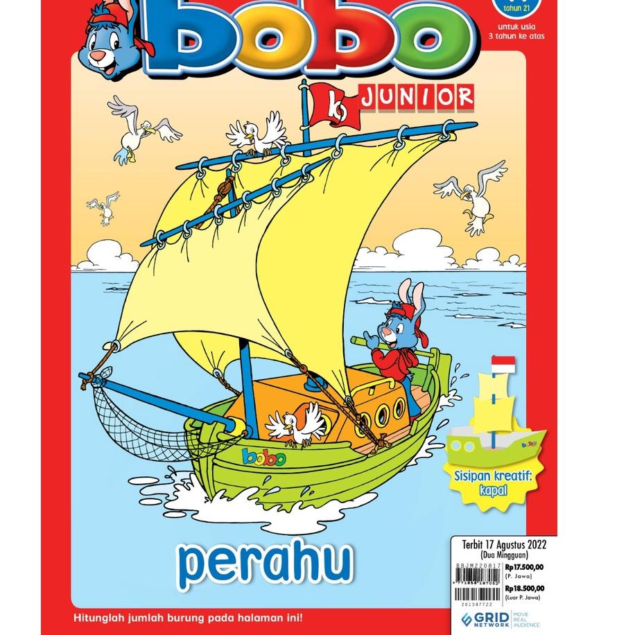 Jual [W8 16] Majalah Anak Bobo Junior Terbaru Edisi Agustus 2022 | Shopee Indonesia