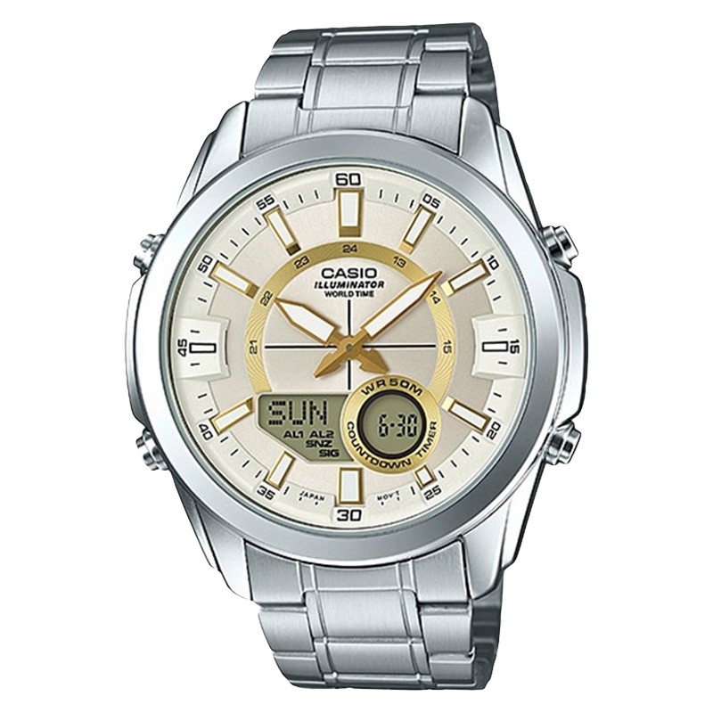 Jual Jam Tangan Pria Casio General AMW-810D-9AVDF Digital Analog ...