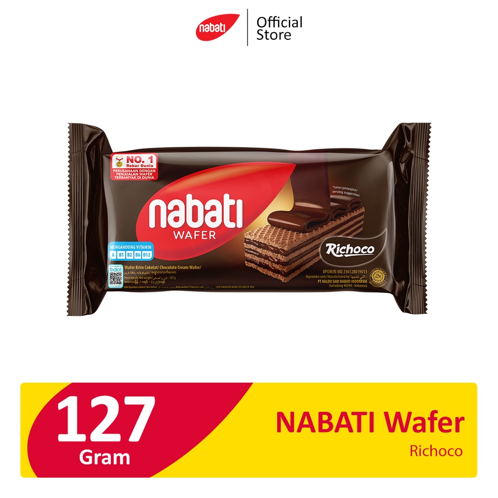 Jual NABATI Wafer Richoco 122g | Shopee Indonesia