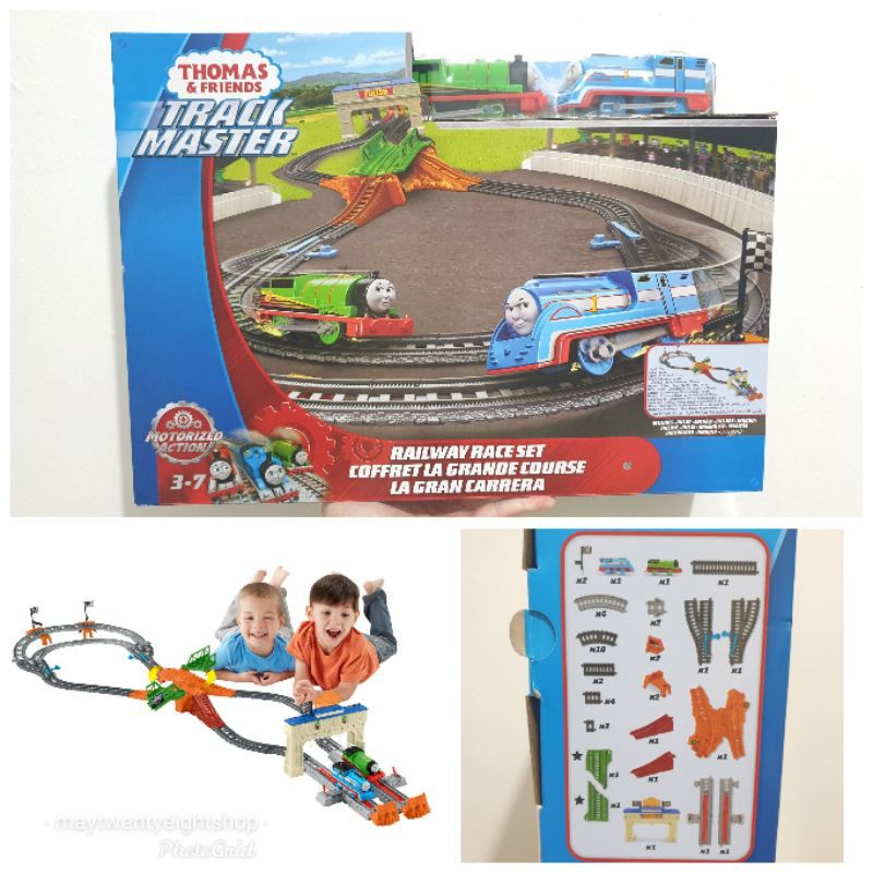 Thomas Friends TrackMaster Thomas Percy's Railway Race Set