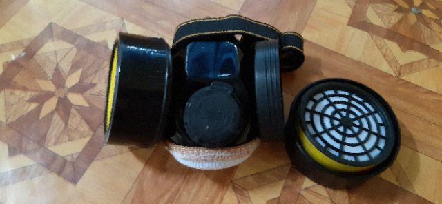 Masker Obat Double GOSAVE NP 306 / Tabung Ganda / Chemical Respirator ...