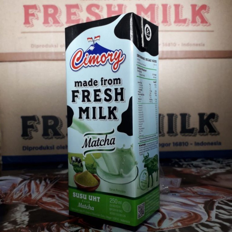 cimory susu fresh milk matcha 250 ml | Shopee Indonesia