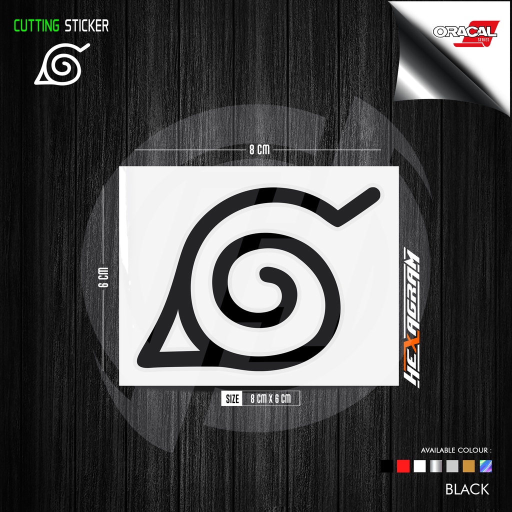 Jual Cutting Sticker Naruto Logo | Stiker Cutting Logo Naruto | Shopee ...