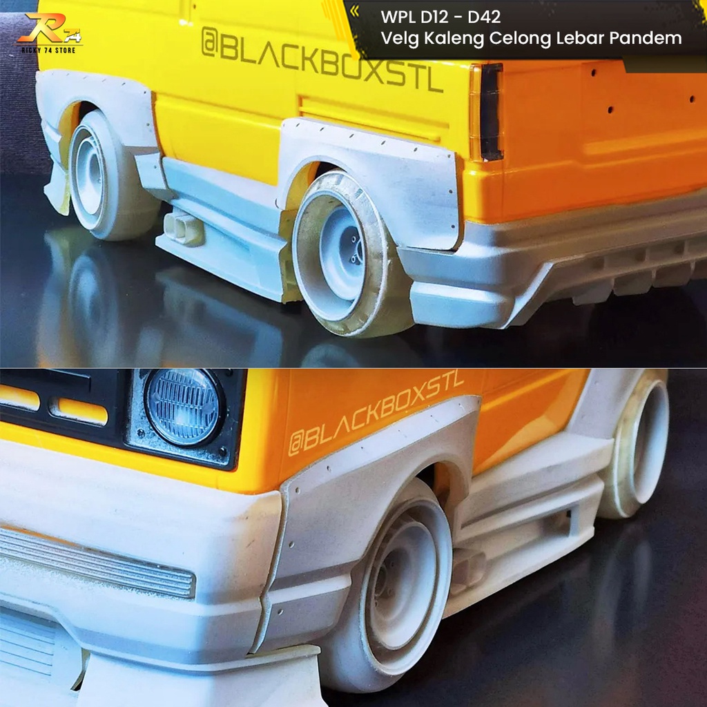 Jual WPL D12 WPL D42 Velg Kaleng Celong Lebar Pandem - RC Drift 3D ...