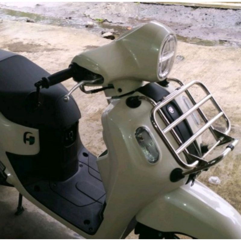 Jual front rack yamaha fazzio hybrid. aksesoris fazzio | Shopee Indonesia