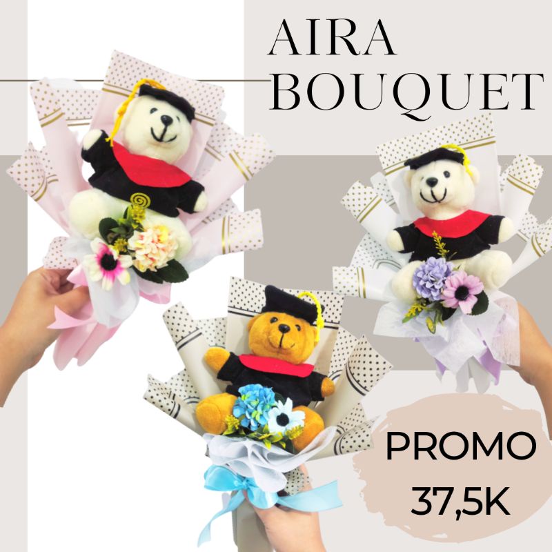 Jual [PRODUK TERBARU] BUKET BUNGA DAN BONEKA WISUDA / BUKET WISUDA ...