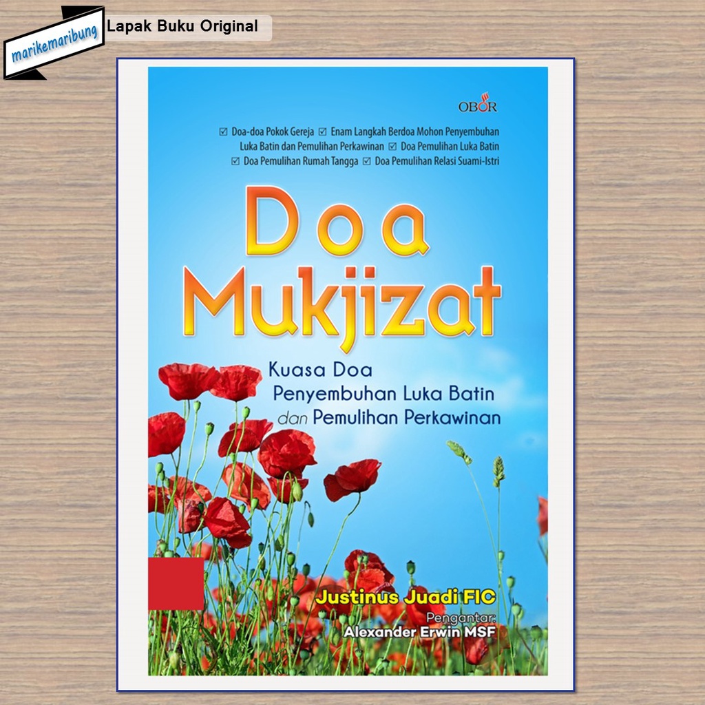 Jual Buku Doa Mukjizat: Kuasa Doa Penyembuhan Luka batin dan Pemulihan ... Jual Buku Doa Mukjizat: Kuasa Doa Penyembuhan Luka batin dan Pemulihan ...