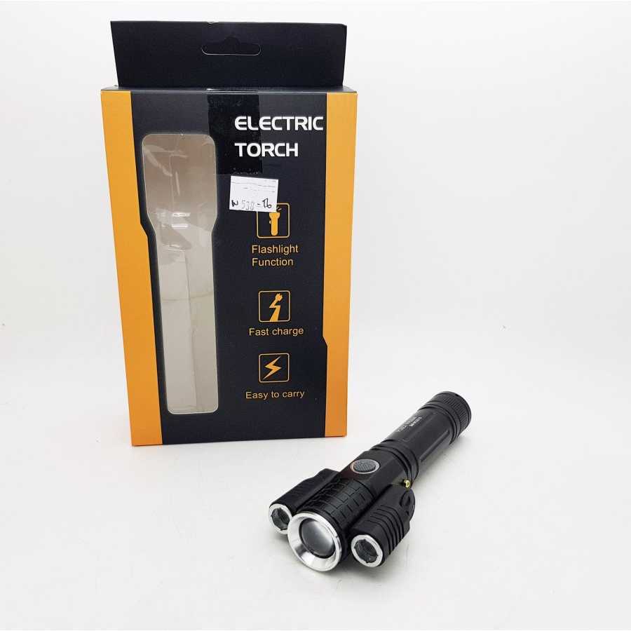 Jual Senter CREE 3 mata ( 2 mata lensa bisa di putar ) POLICE 99000W ...