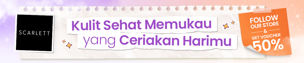 Toko Online Scarlett Whitening Official Shop | Shopee Indonesia